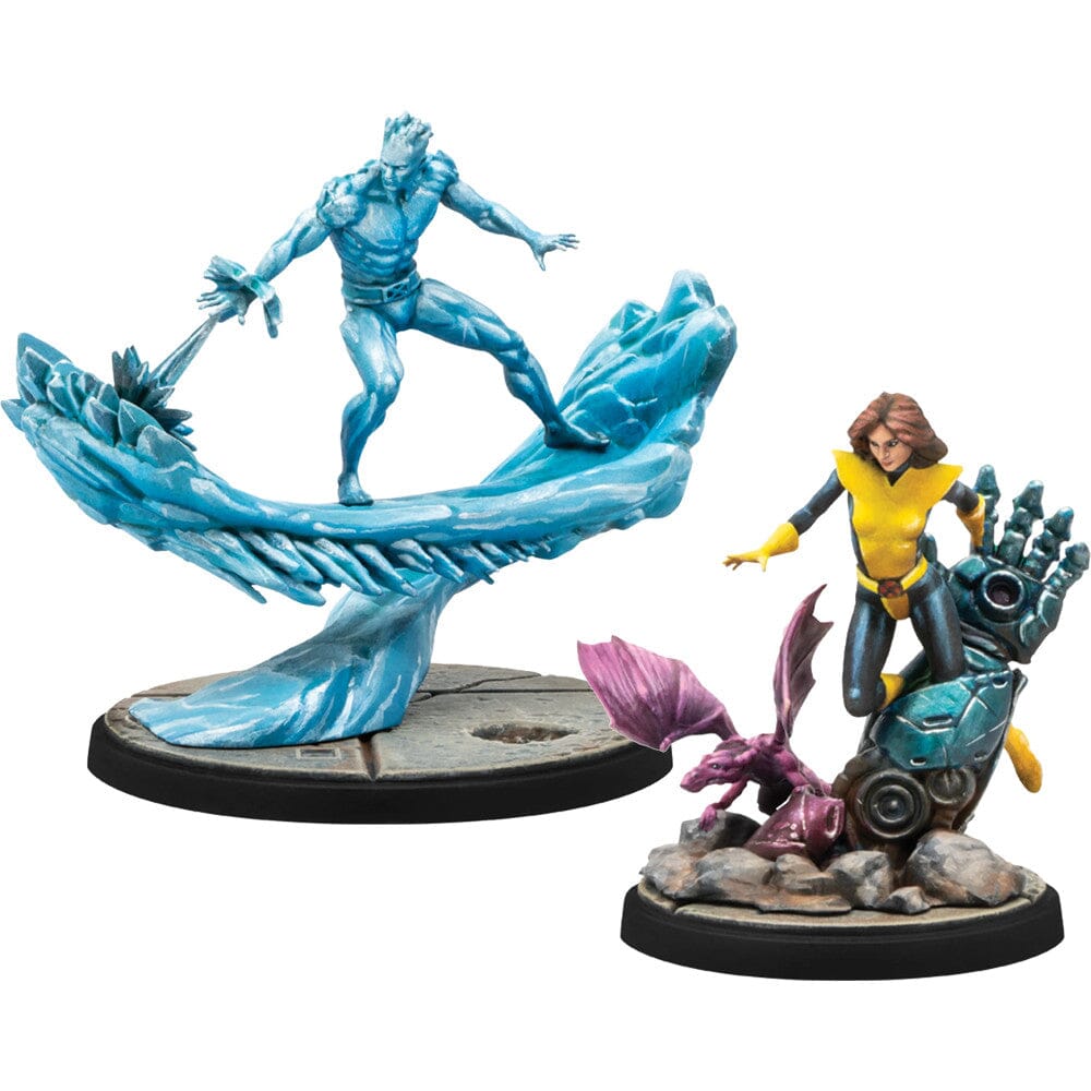 HammerHouse | Marvel Crisis Protocol: Iceman & Shadowcat by Atomic Mass Games at $66.00 SGD SGD