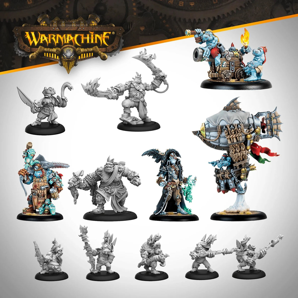 HammerHouse | Warmachine: Southern Kriels Brineblood Marauders Auxiliary Expansion by ...