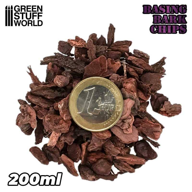HammerHouse | GSW Basing Bark Chips 200ml by Green Stuff World at $8.50 SGD SGD