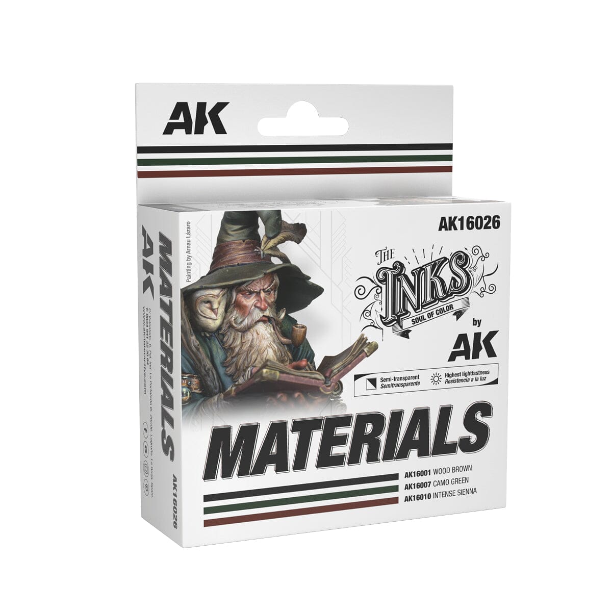 HammerHouse | AK16026 MATERIALS INK SET by AK Interactive at $32.70 SGD SGD