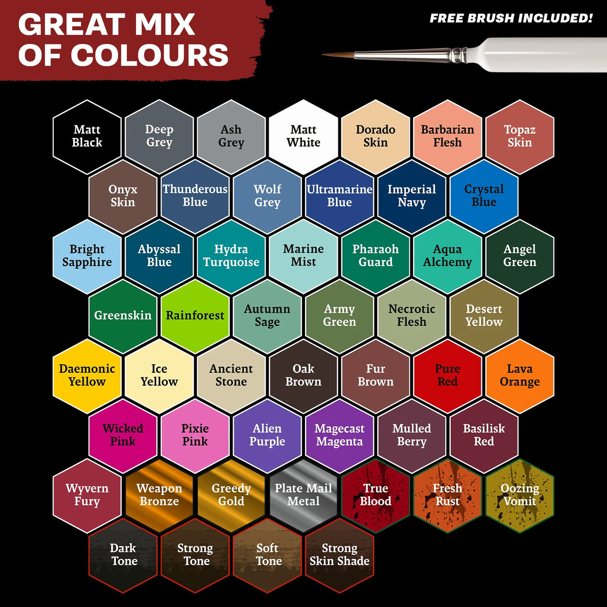 HammerHouse | Army Painter Warpaints Fanatic Mega Paint Set by Army ...