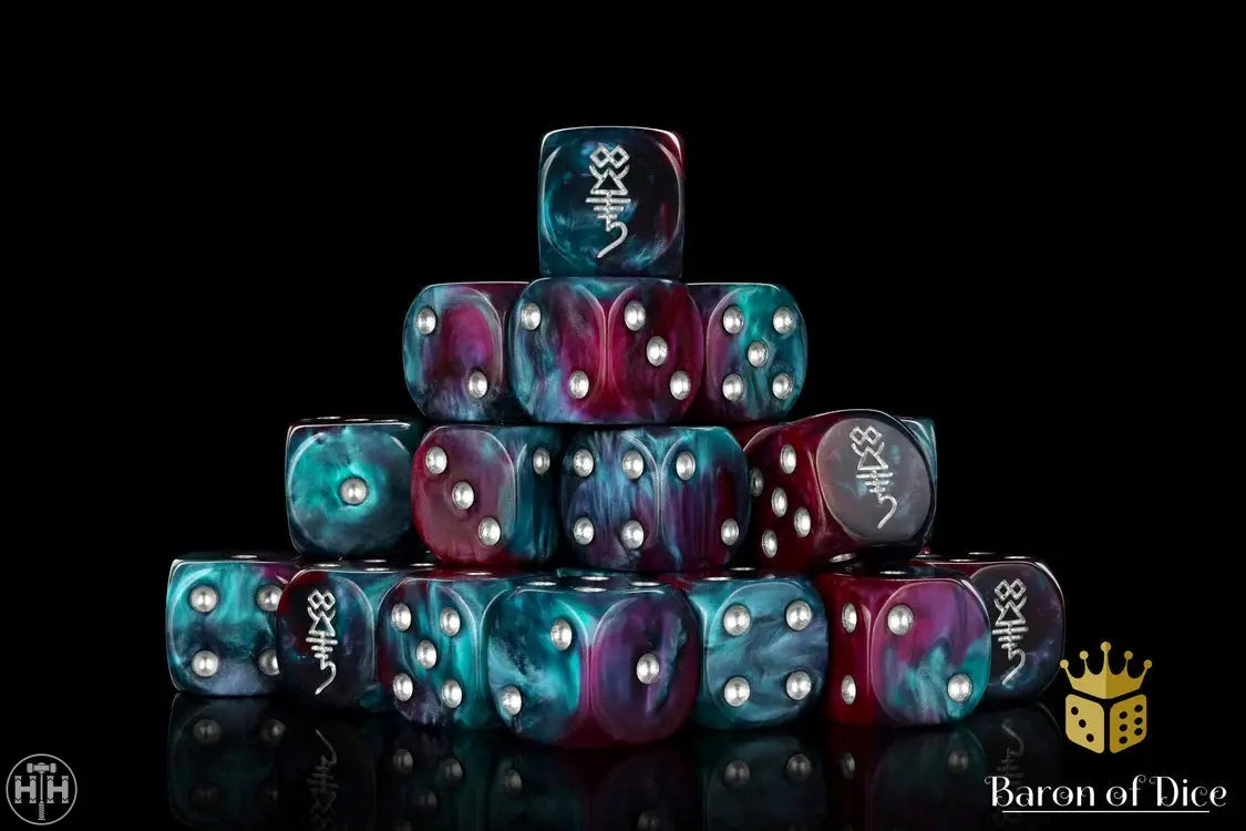HammerHouse | Baron Of Dice: 16mm D6 Infinity Elves 25pcs by Baron of ...