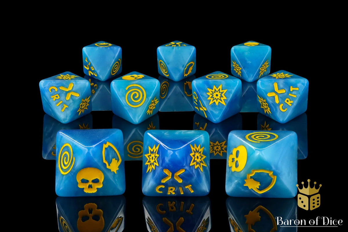 HammerHouse | Baron Of Dice: Superhero Collection, The Beast D8 Dice ...