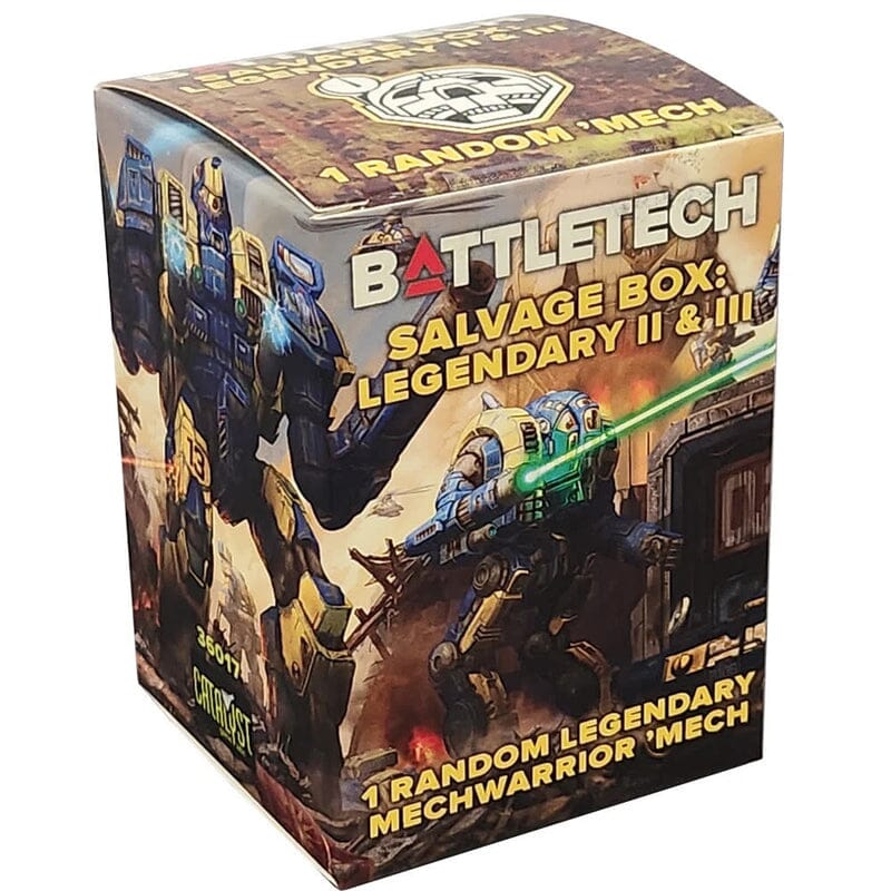 HammerHouse | BATTLETECH: Salvage Boxes - Mercenaries (Legendary) by ...