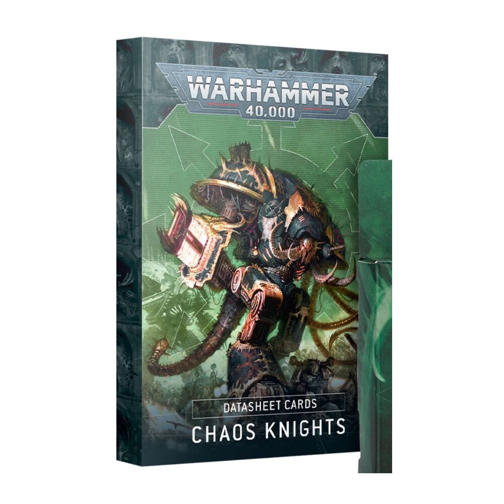 HammerHouse | Datasheet Cards: Chaos Knights by Games Workshop at $40. ...