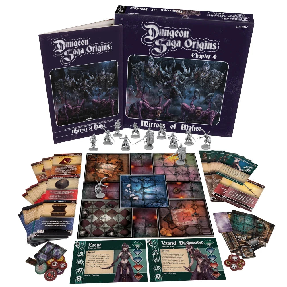 HammerHouse | Dungeon Saga Origin - Mirrors of Malice by Mantic Games ...