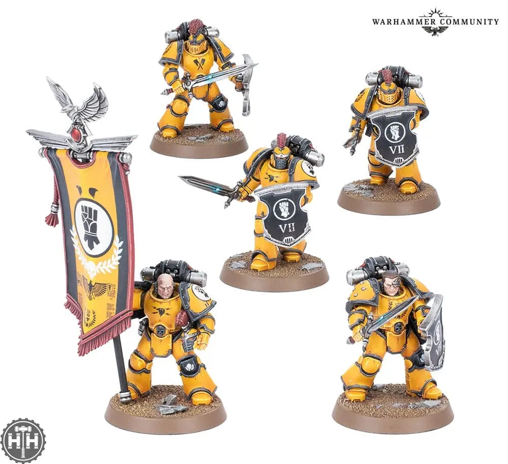 HammerHouse | Horus Heresy: MKIII Command Squad by Games Workshop at ...
