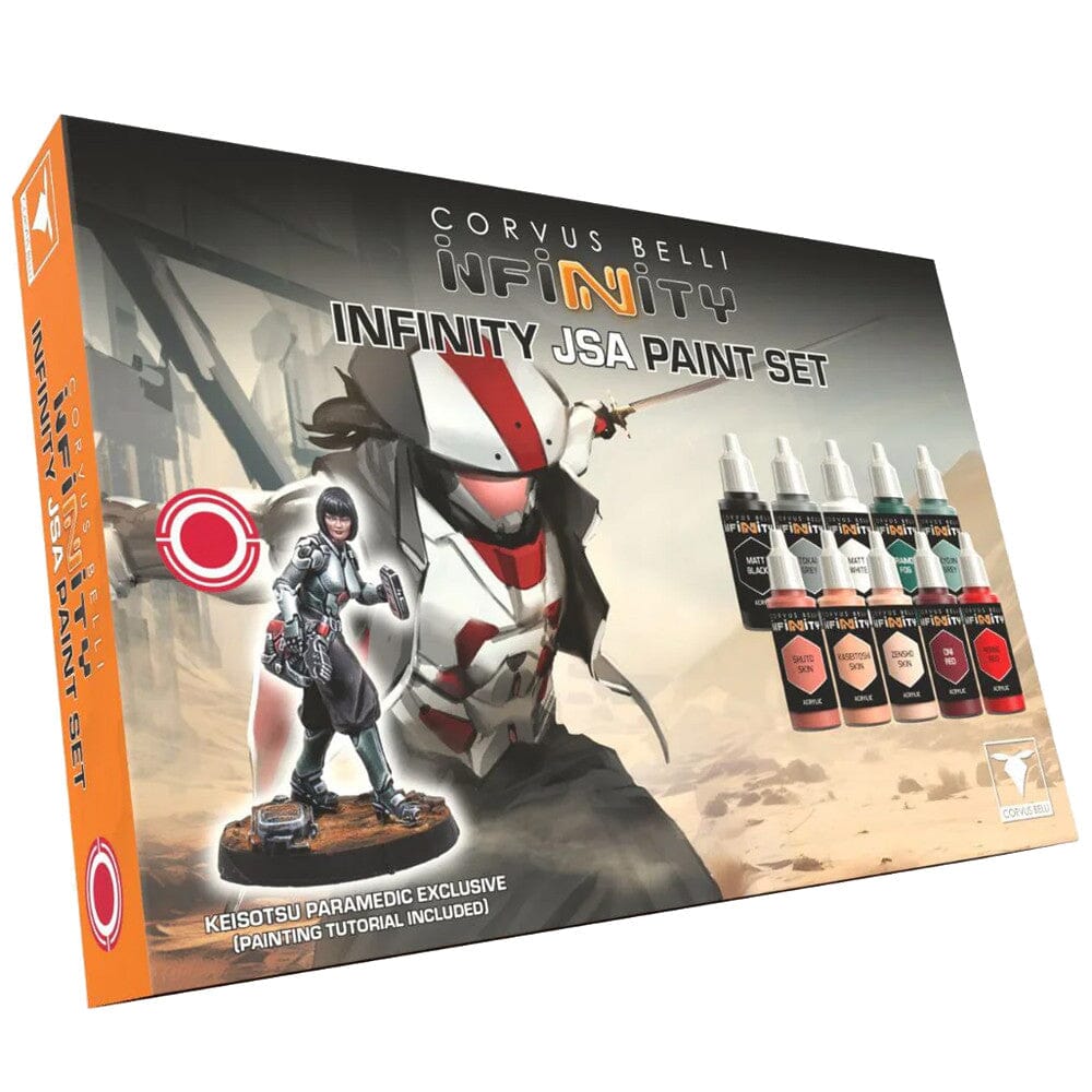 HammerHouse | Infinity JSA Paint Set Keisotsu Paramedic Exclusive by Corvus Belli at $64.00 SGD SGD