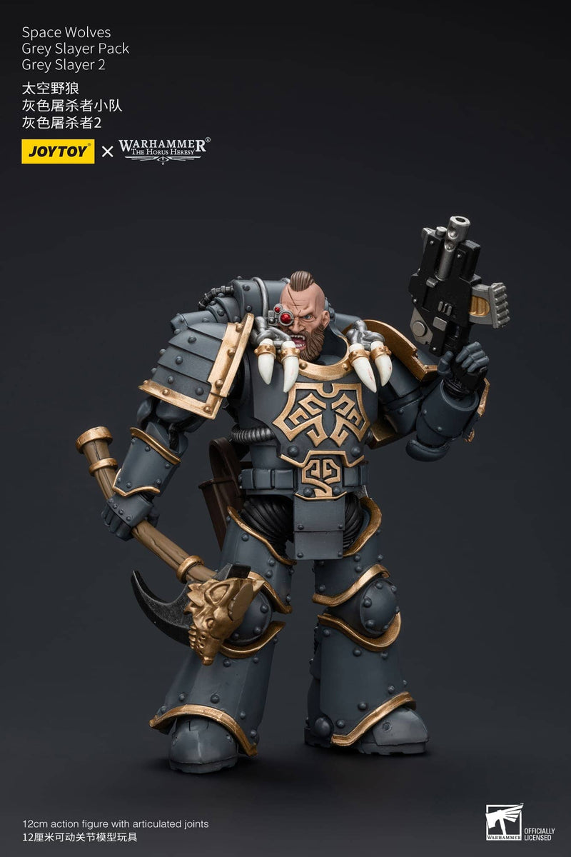 HammerHouse | JT7516 JoyToy Space Wolves Grey Slayer Pack Grey Slayer2 ...