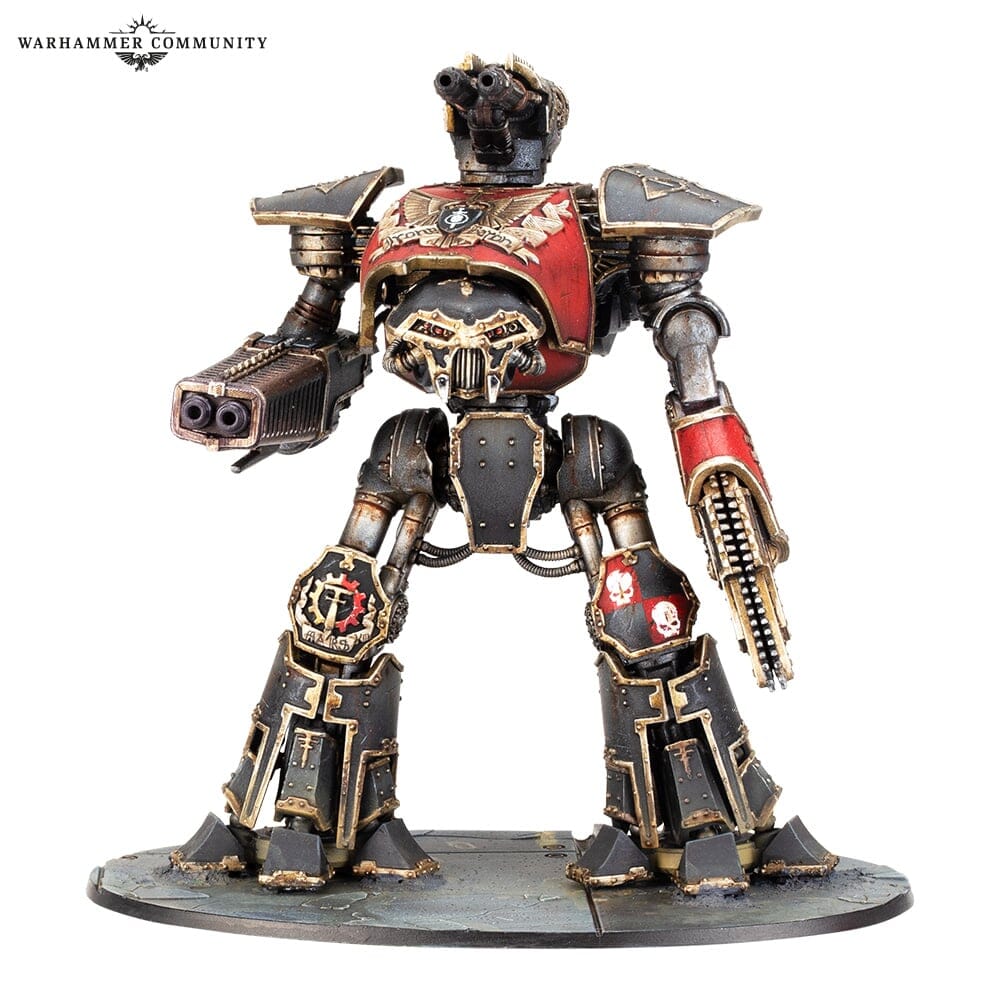 HammerHouse | Legions Imperialis: Reaver Titan Melta Cannon & Chainfist ...