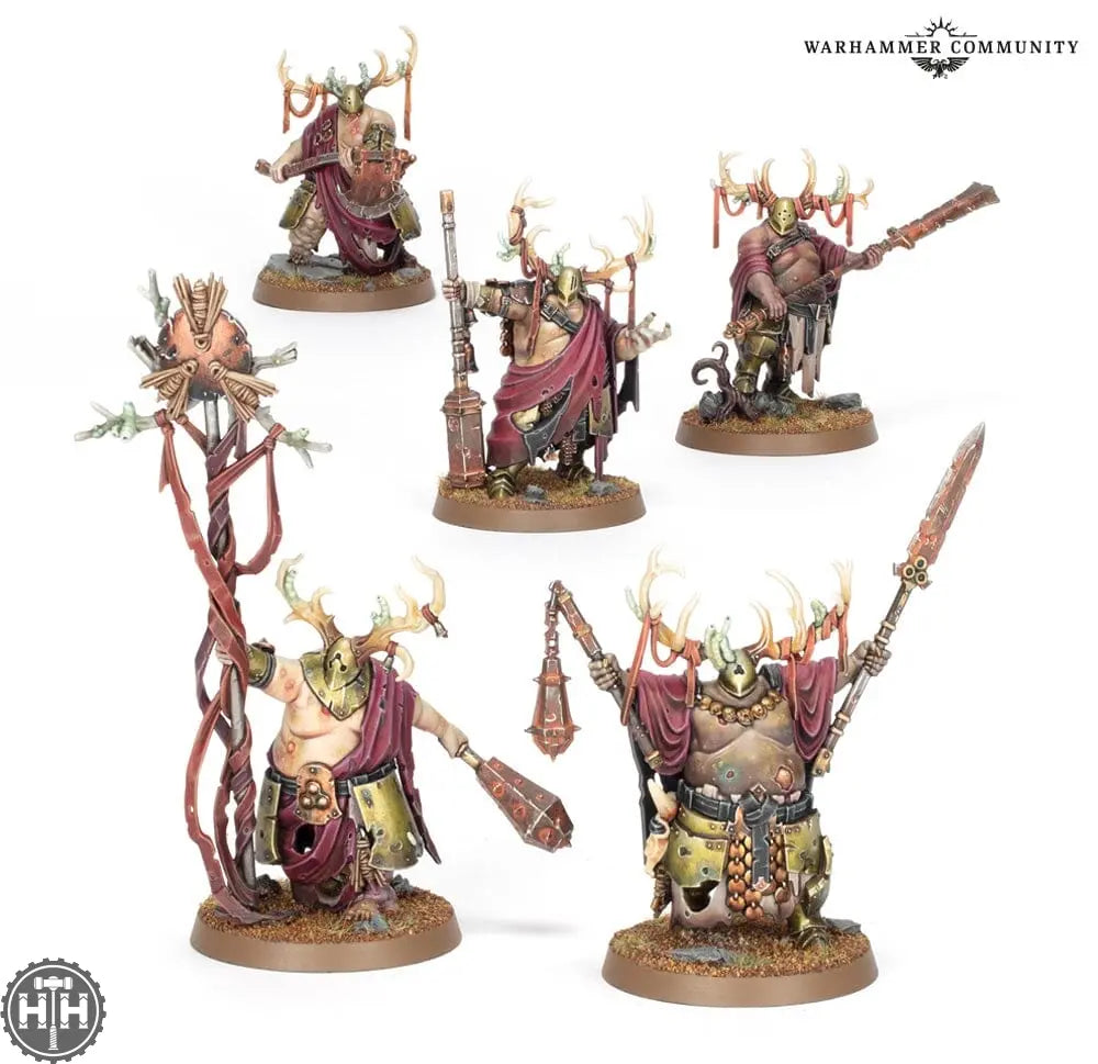 HammerHouse | Maggotkin Of Nurgle: Putrid Blightkings (2026) by Games ...
