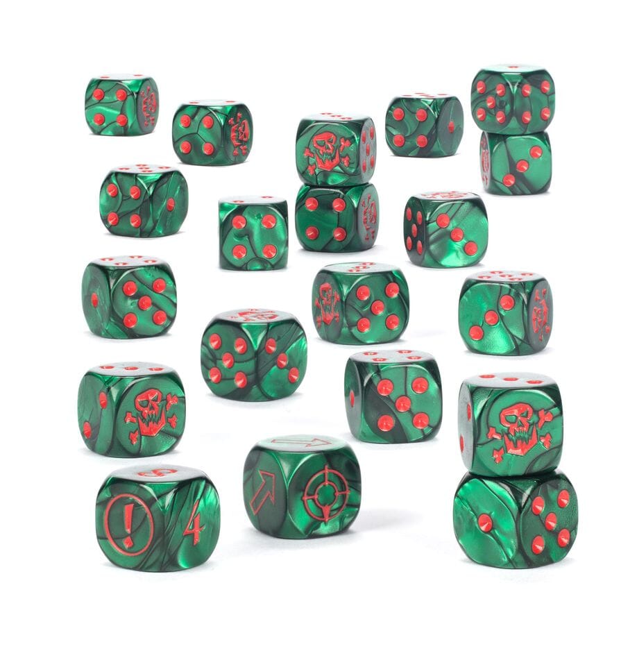 HammerHouse | Orc & Goblin Tribes Dice by Games Workshop at $70.00 SGD SGD