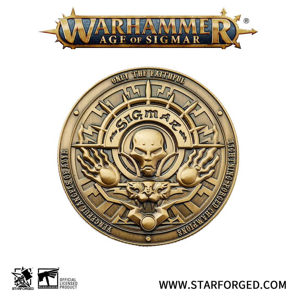 HammerHouse | Starforged: Collectible Coin - Stormcast Eternals ...