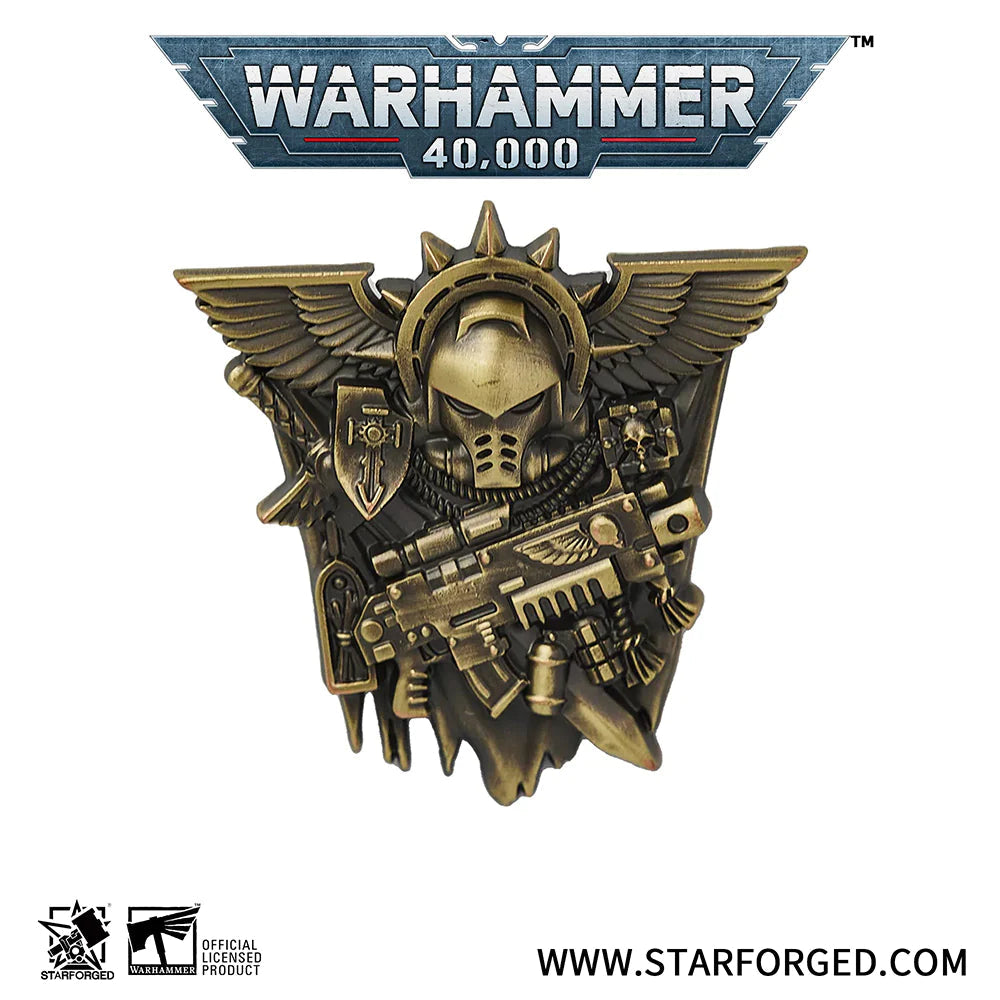 HammerHouse | Starforged: Space Marine Medallion Sticker by Starforged ...