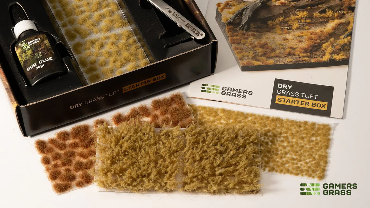HammerHouse | Tuft Starter Boxes - Dry Grass by Gamers Grass at $40.00 ...