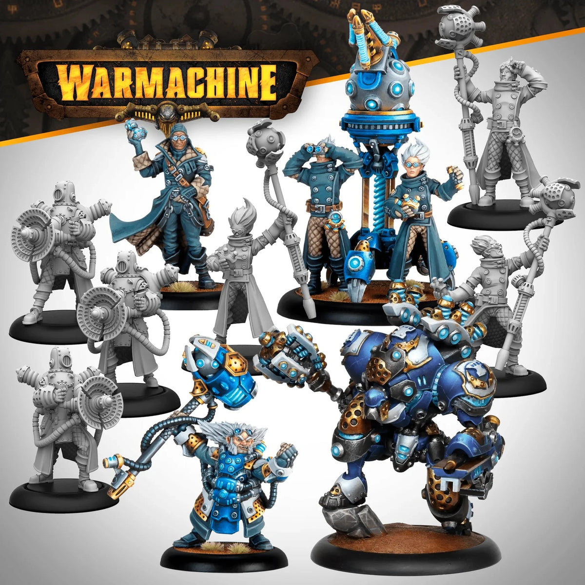 HammerHouse | Warmachine: Cygnar Storm Forge Command Cadre by ...
