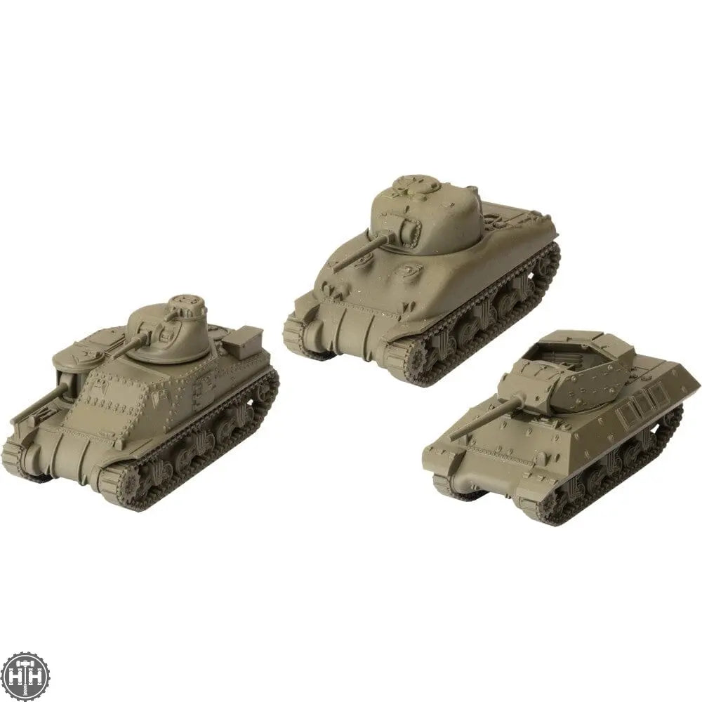 HammerHouse | World of Tanks: U.S.A. Tank Platoon (M3 Lee, M4A1 75mm ...