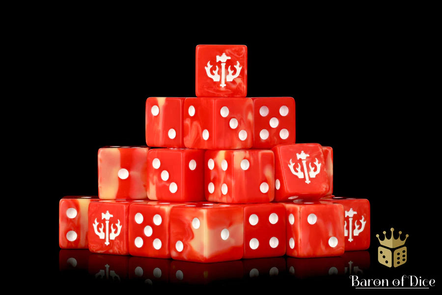 HammerHouse | Baron Of Dice: 16mm D6, Hammer & Thorns Dice 25pcs by ...