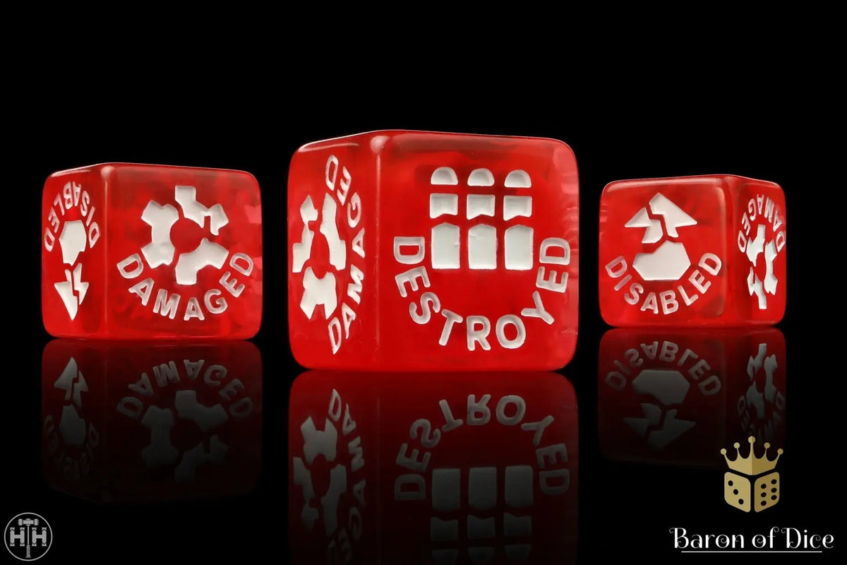 HammerHouse | Baron Of Dice: Far Out Galaxy Collection, Red Vehicle ...