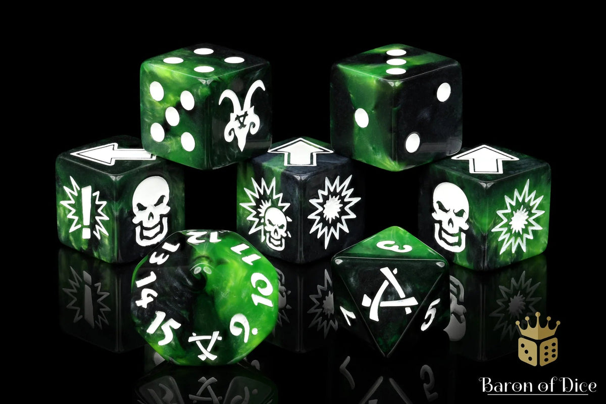 HammerHouse | Baron Of Dice: Football Collection, Warp Green Rat Men ...
