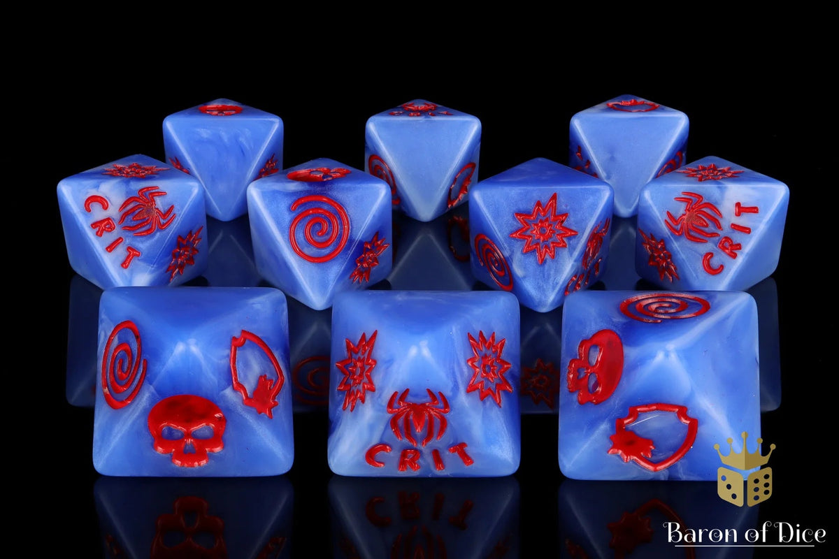 HammerHouse | Baron Of Dice: Superhero Collection, Heroic Spider D8 ...