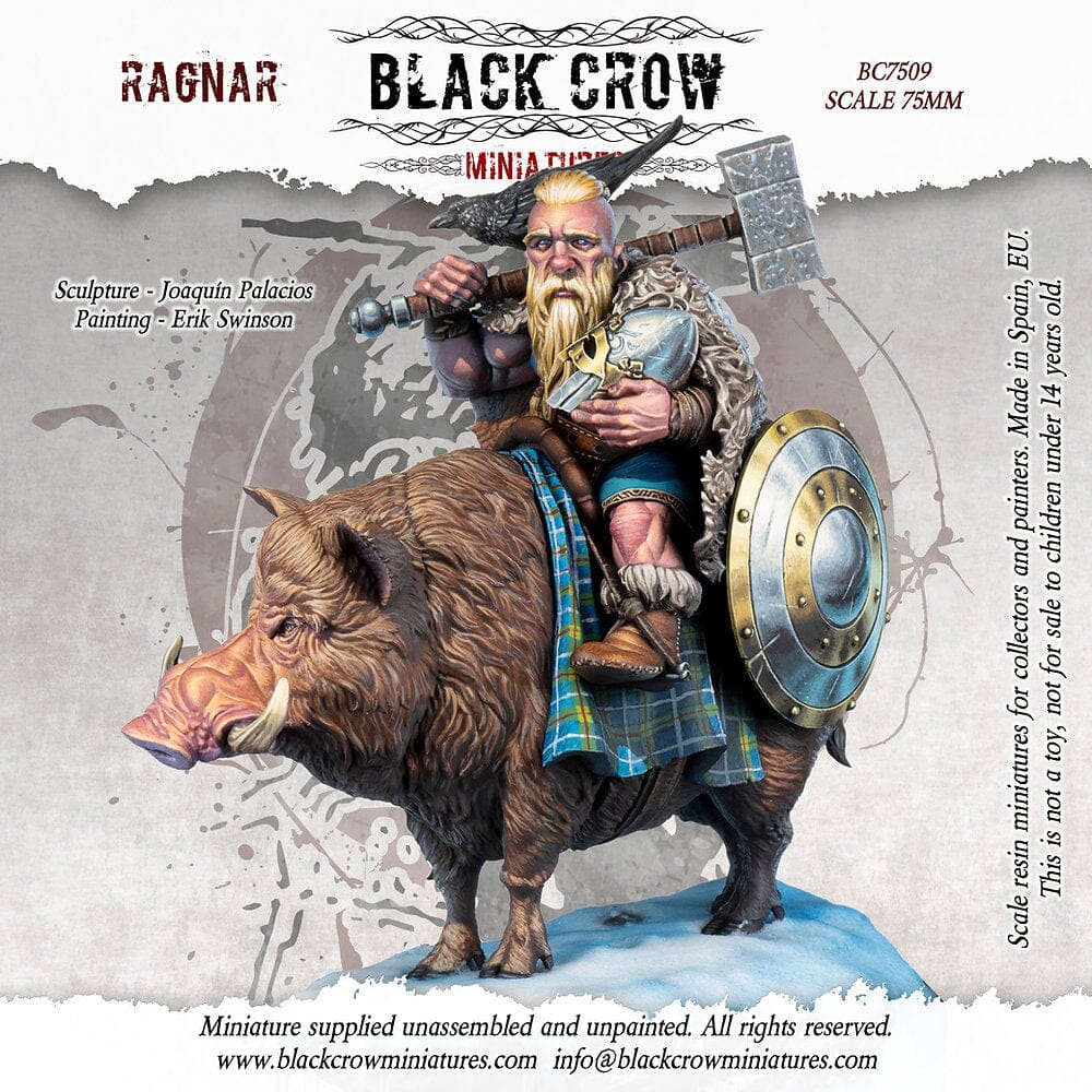 HammerHouse | Black Crow Miniatures: Ragnar by Black Crow Miniatures at ...