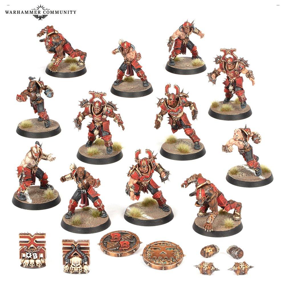 HammerHouse | Blood Bowl: Khorne Team - Skull-tribe Slaughterers by ...