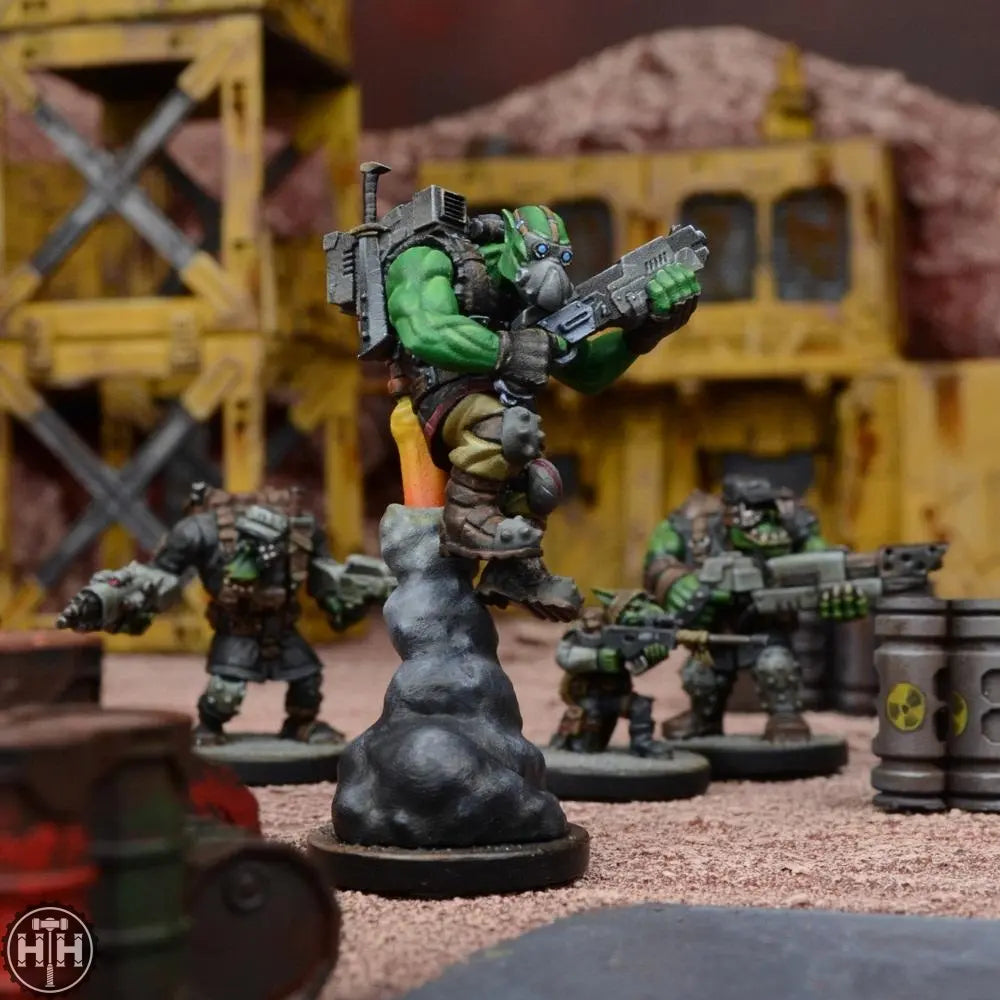 HammerHouse | Deadzone Chief Mauhulakh, Orc Sky Scraper by Mantic Games ...