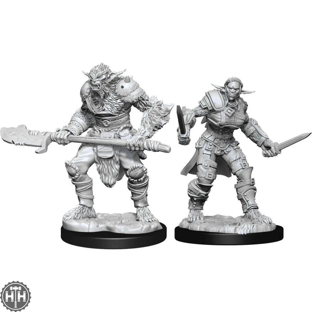 HammerHouse | D&D Bugbear Barbarian Male & Bugbear Rogue Female by ...