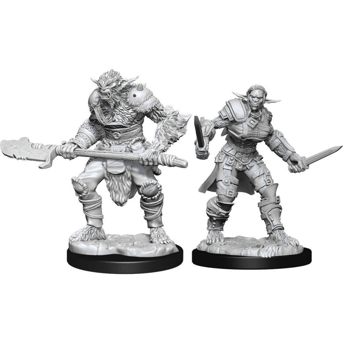HammerHouse | D&D Bugbear Barbarian Male & Bugbear Rogue Female by ...