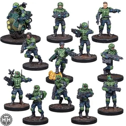 HammerHouse | Deadzone GCPS Recon Squad Starter by Mantic Games at $47. ...