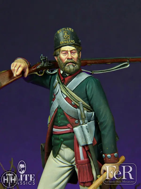 HammerHouse | FeR Miniatures: Butler’s Rangers Sergeant, 1779 by FeR ...