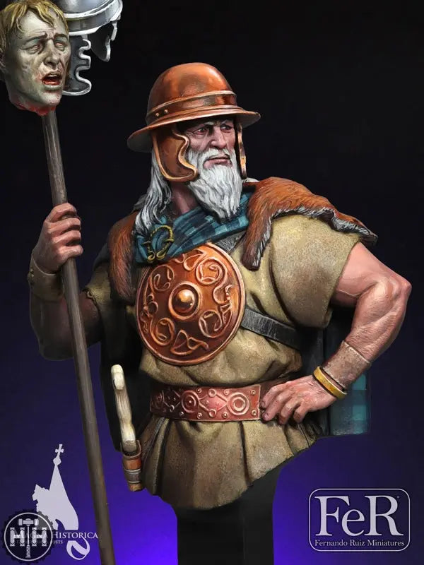 HammerHouse | FeR Miniatures: Gaulish Standard Bearer, Alesia, 52 BC by ...