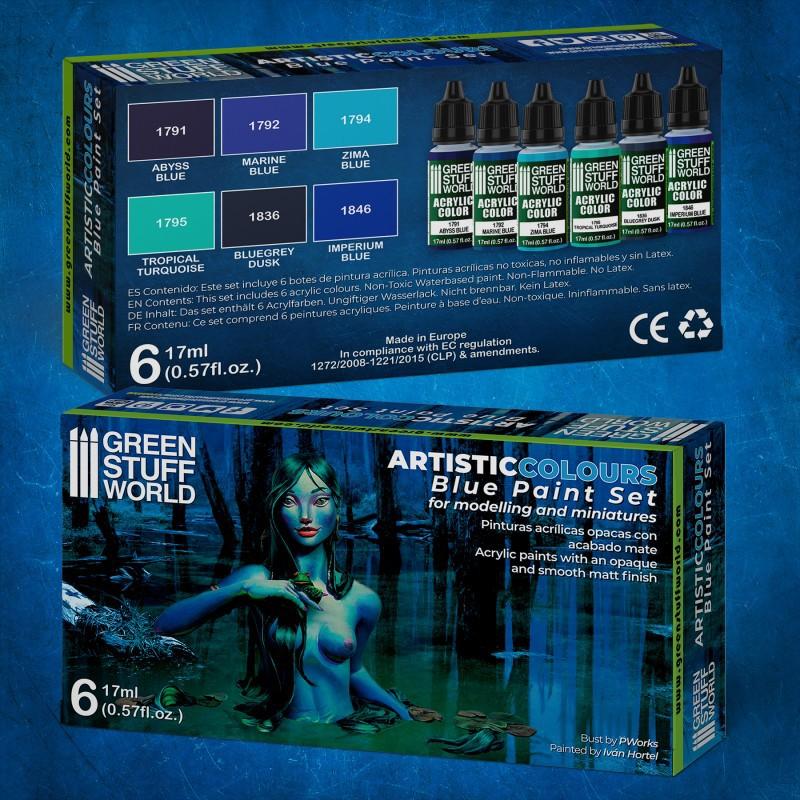 HammerHouse | GSW Paint Set - Blue by Green Stuff World at $24.50 SGD SGD