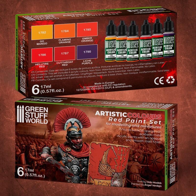HammerHouse | GSW Paint Set - Red by Green Stuff World at $24.50 SGD SGD