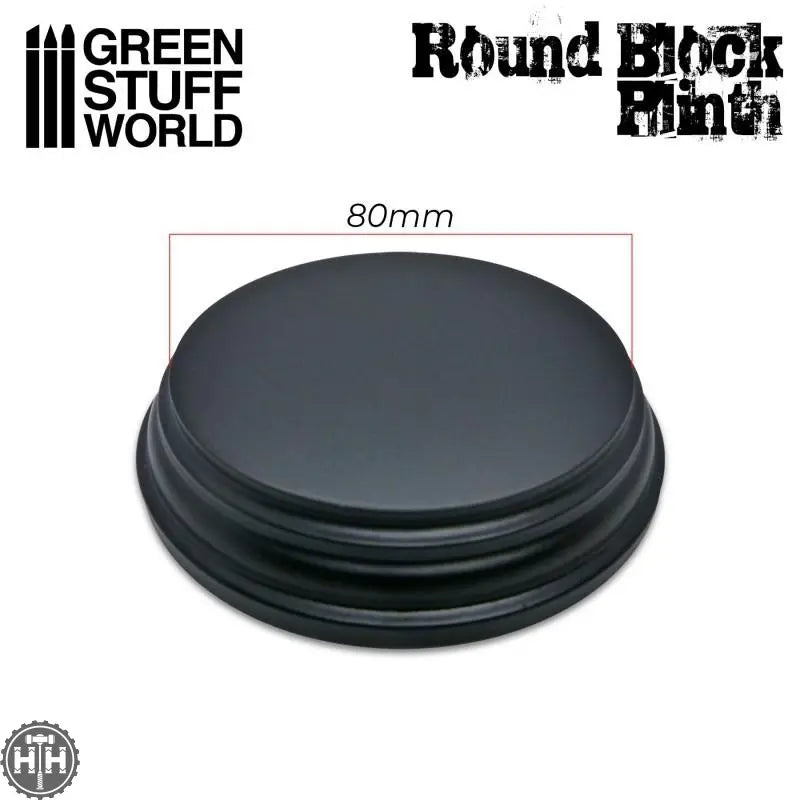 HammerHouse | GSW Round Top Display Plinth 8cm by Green Stuff World at ...