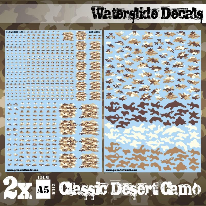 HammerHouse | GSW Waterslide Decals - Classic Desert Camo by Green ...