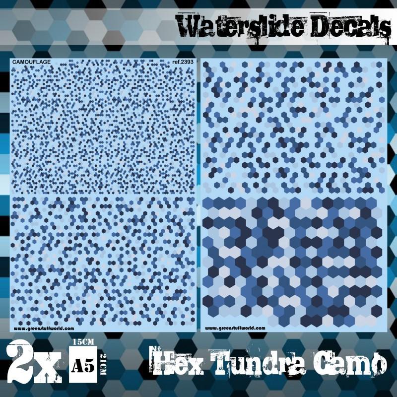 HammerHouse | GSW Waterslide Decals - Hex Tundra Camo by Green Stuff ...