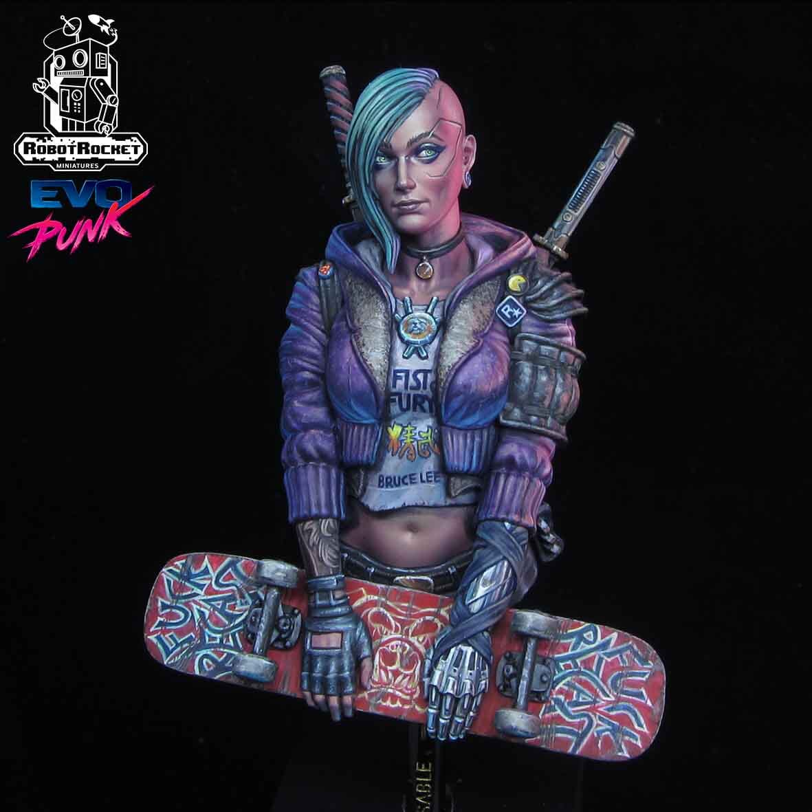 HammerHouse | Robot Rocket Miniatures: Noko Bust by Robot Rocket ...