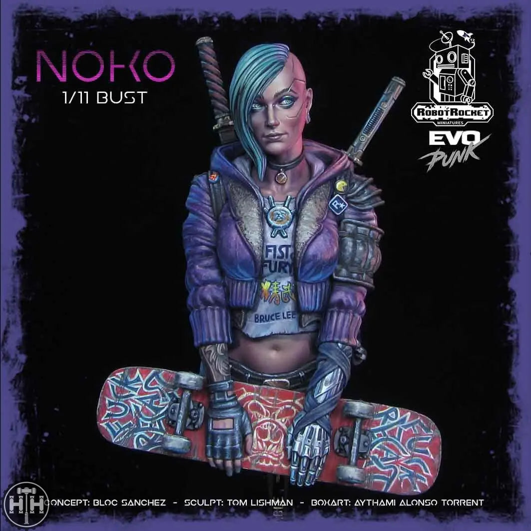 HammerHouse | Robot Rocket Miniatures: Noko Bust by Robot Rocket ...