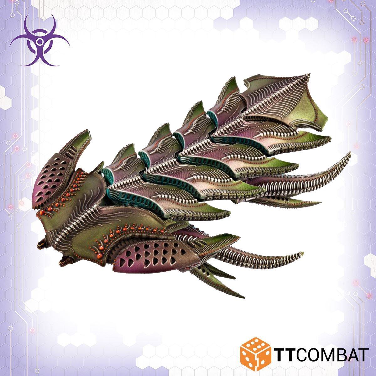 HammerHouse | Dropfleet Commander Scourge Daemon/Dragon Battleship by ...